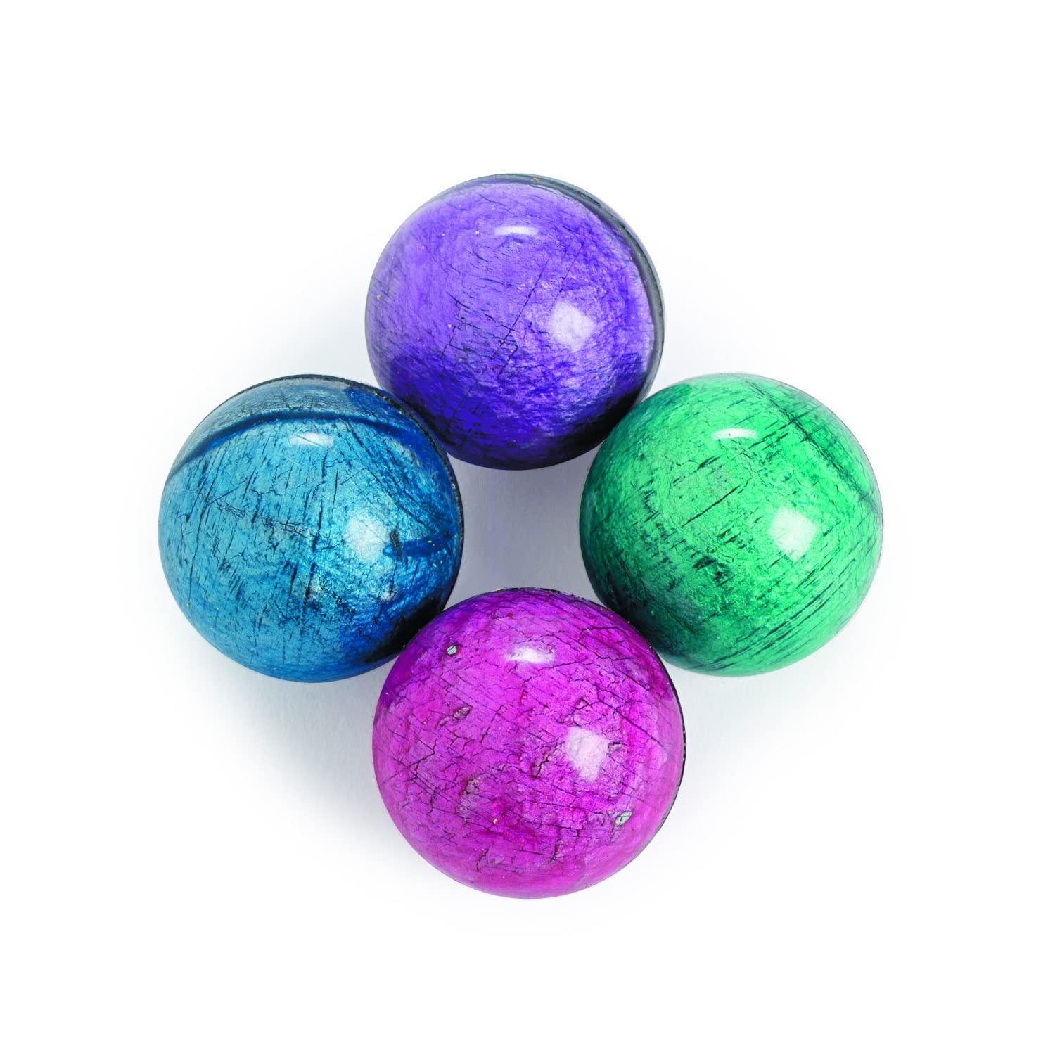 Amazon.com: Fun Express MARBLEIZED Bouncing Balls (35MM) : Toys & Games