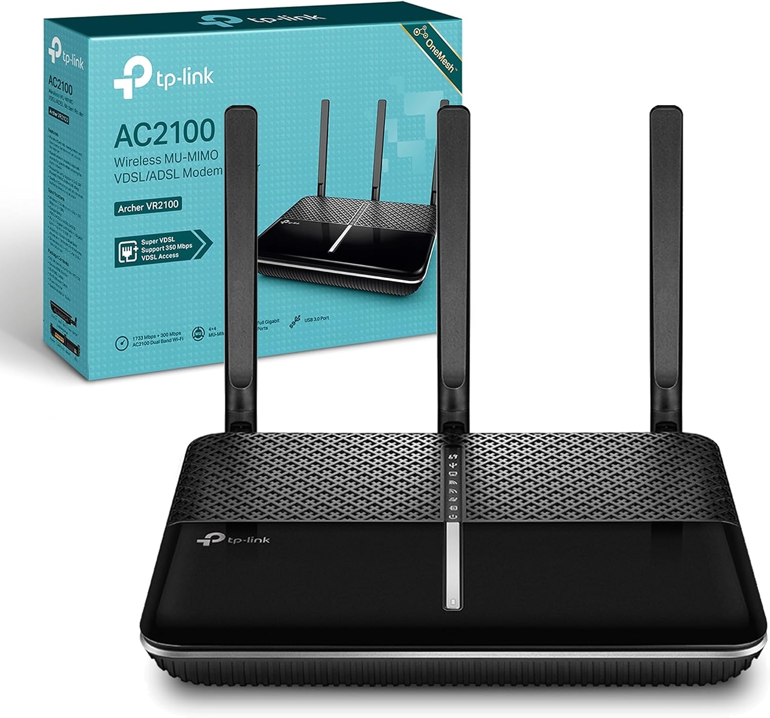 TP-Link AC2100 Wireless MU-MIMO VDSL/ADSL Modem Router, Dual-Band, Wi ...