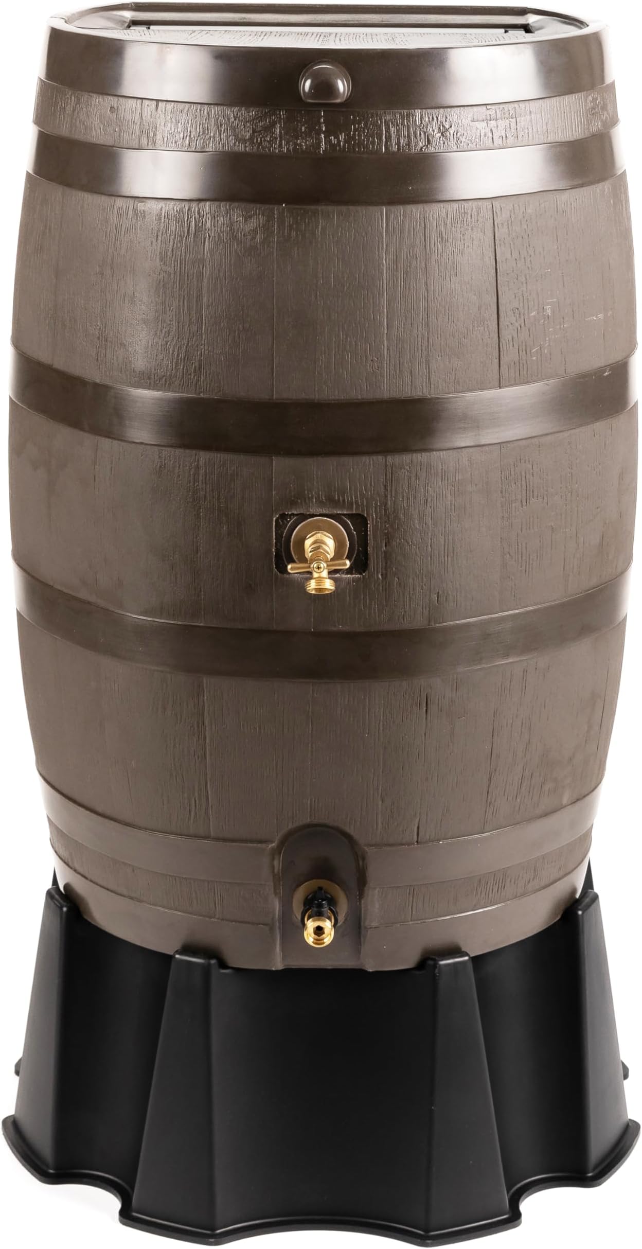 Amazon.com : RTS Home Accents Premium 55-Gallon Eco Rain Barrel with ...