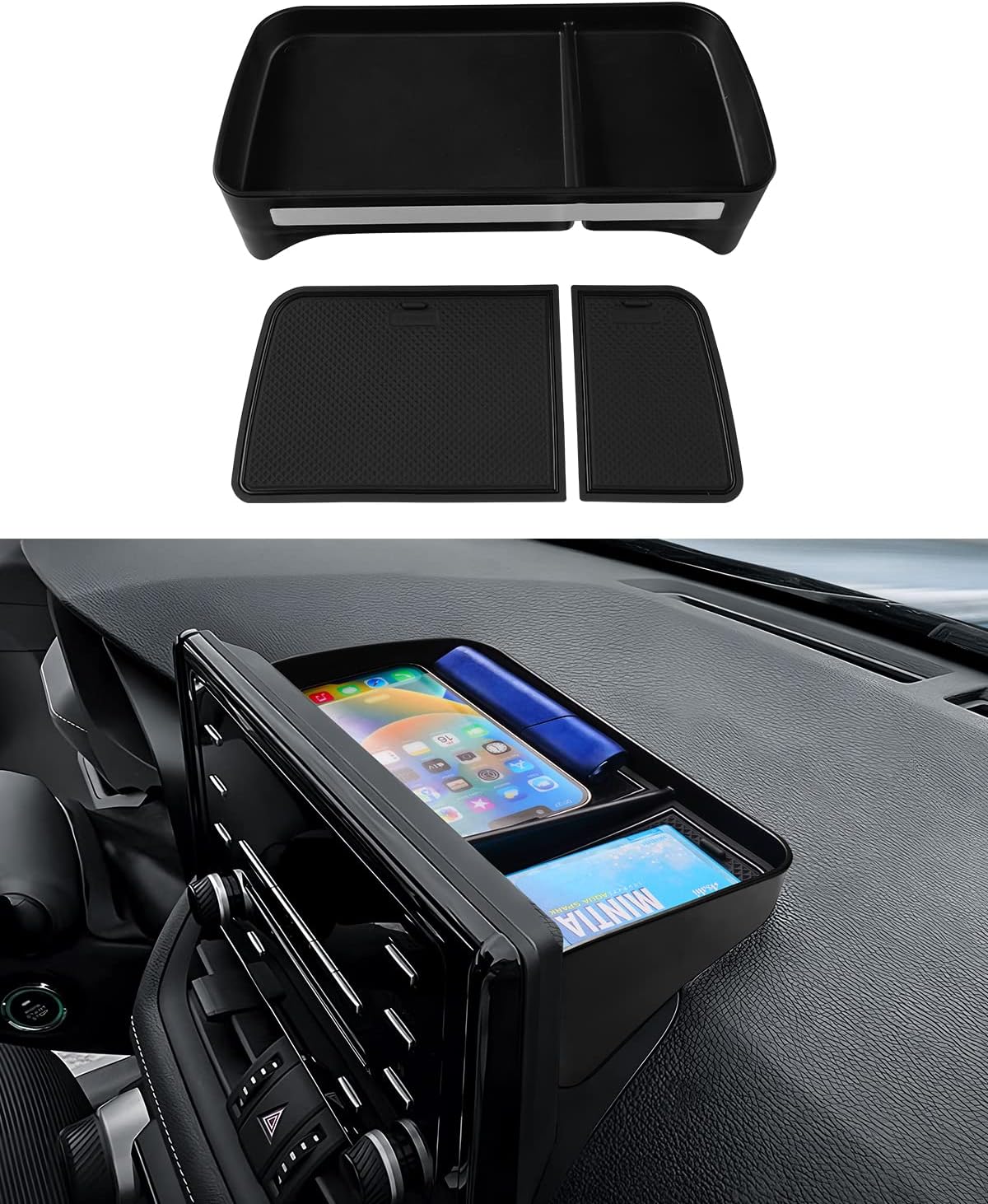 Amazon.com: Karltys Dashboard Center Console Organizer for Toyota RAV4 ...