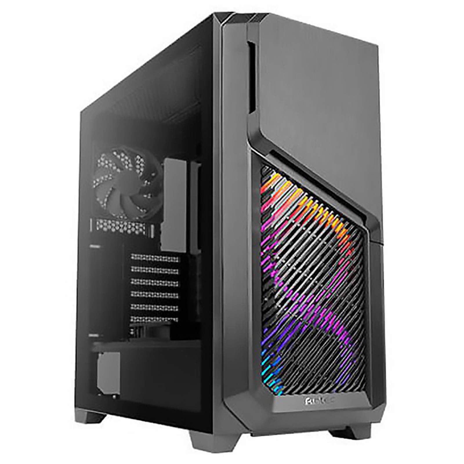 Antec Dark Phantom DP502 FLUX, Mid Tower ATX Gaming Case, Tempered ...