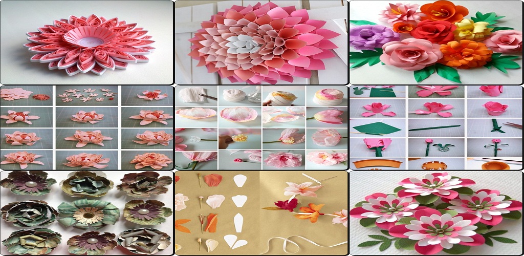 Diy Paper Flower Tutorial 20 Best Ideas For DIY Giant Paper Flowers To