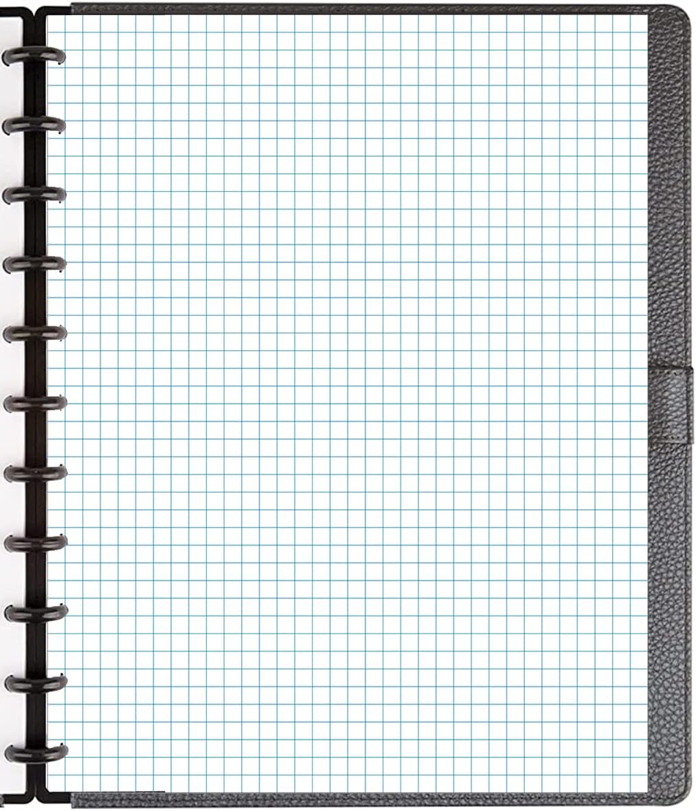 A4 TUL – Papel de relleno de rejilla con disco, 11 agujeros de disco ...