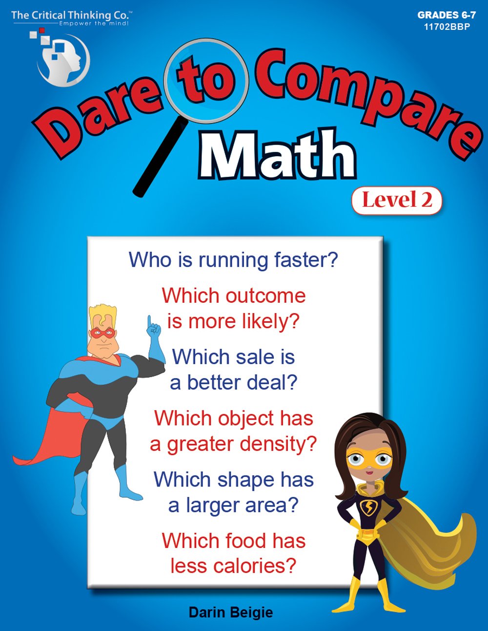 Dare to Compare: Math Level 2 - Using Calculations to Make a Comparison ...