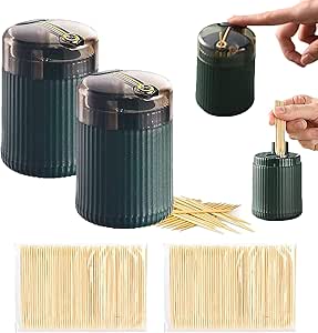 Amazon.com: Pop Up Automatic Toothpick Dispenser, 2024 Premium ...