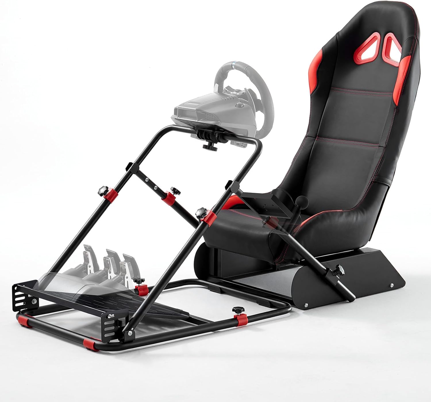 DIWANGUS UK Racing Simulator Cockpit with Split Sim Racing Seat Sim ...