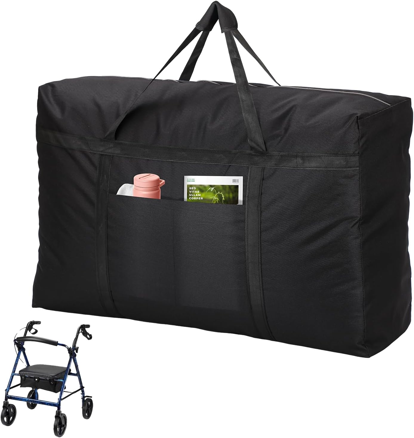Amazon.com: EVEME Large Rollator Travel Bag for Airplane - Folding ...