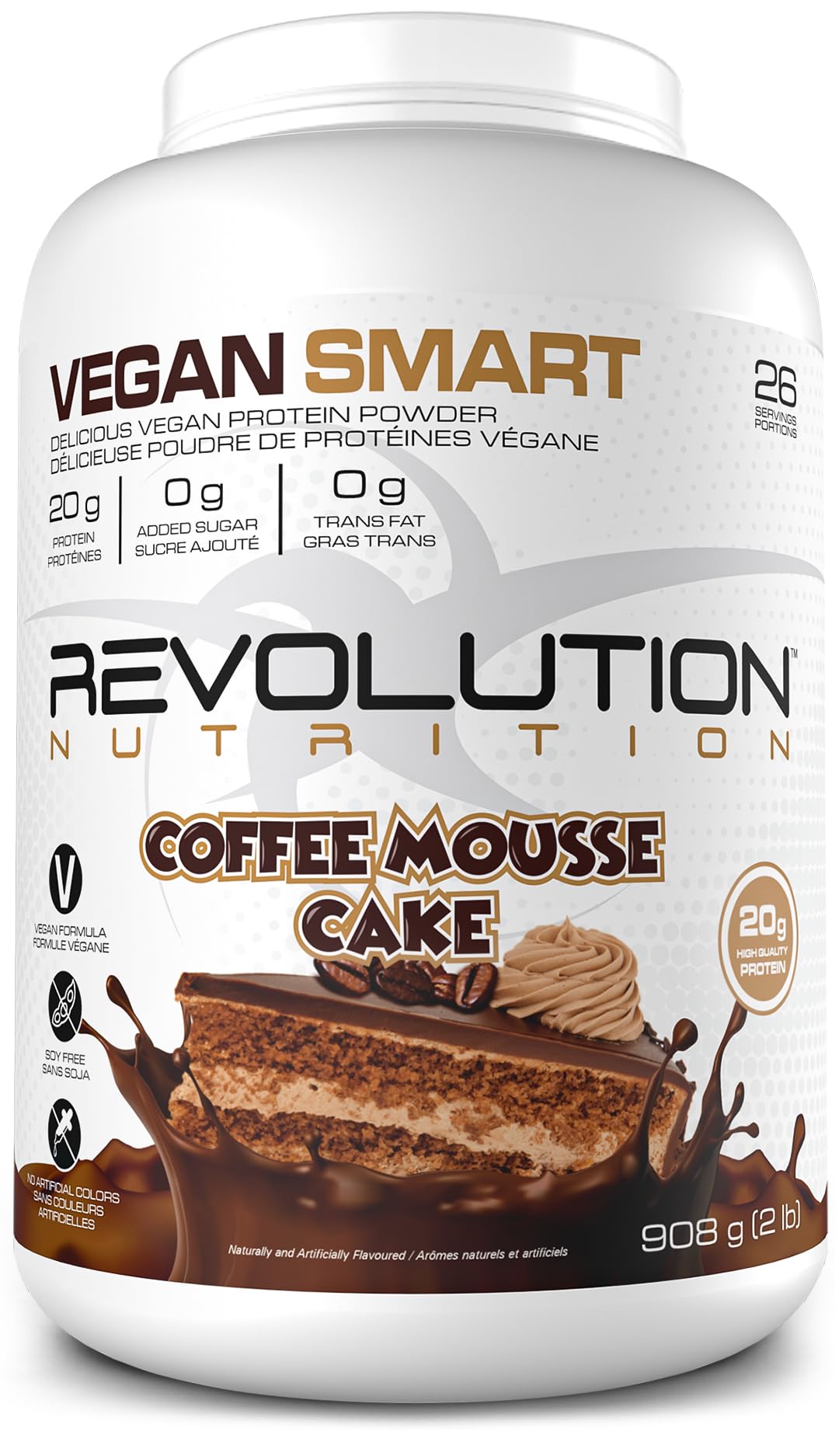 Revolution Nutrition, Vegan Smart, Vegan Protein Powder, Dairy Free ...
