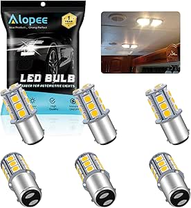 Amazon.com: Alopee 6 Pack Non Polarity 1142 Led Bulb Bright Warm White ...