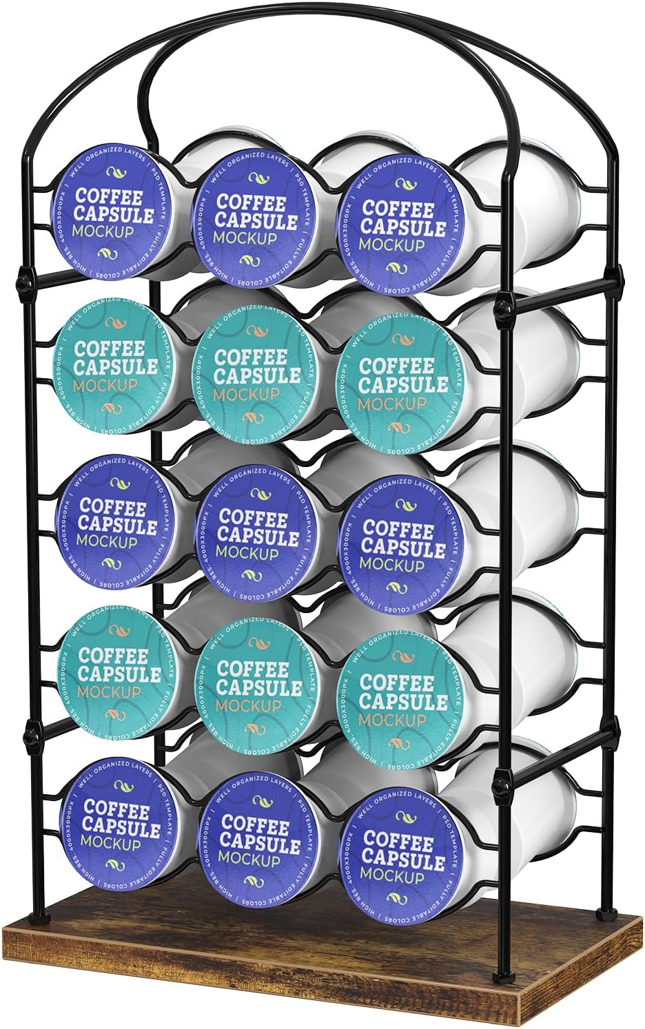 Amazon.com: Shinoske Coffee Pod Holder, K Cup Holders,Coffee Pod ...