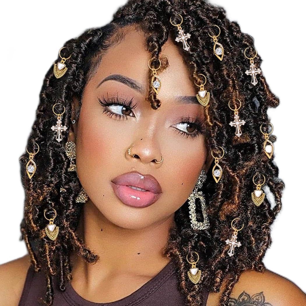 Amazon.com : 10-Piece Gold & Silver Alloy Hair Clips, Hair Accessories ...