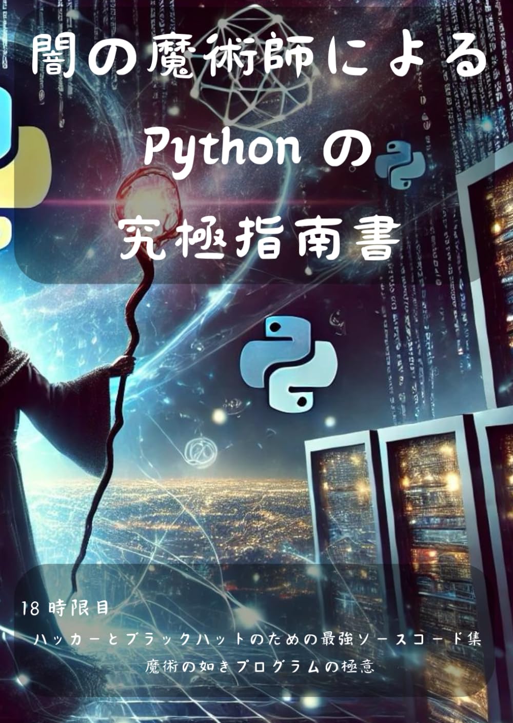 闇の魔術師によるPythonの究極指南書: 18時限目: ハッカーとブラックハットのための最強ソースコード集 - 魔術の如きプログラムの極意 (Wizard of Hiro) | Wizard ...