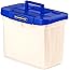 Bankers Box Heavy Duty Plastic File Storage Box with Hanging Rails ...