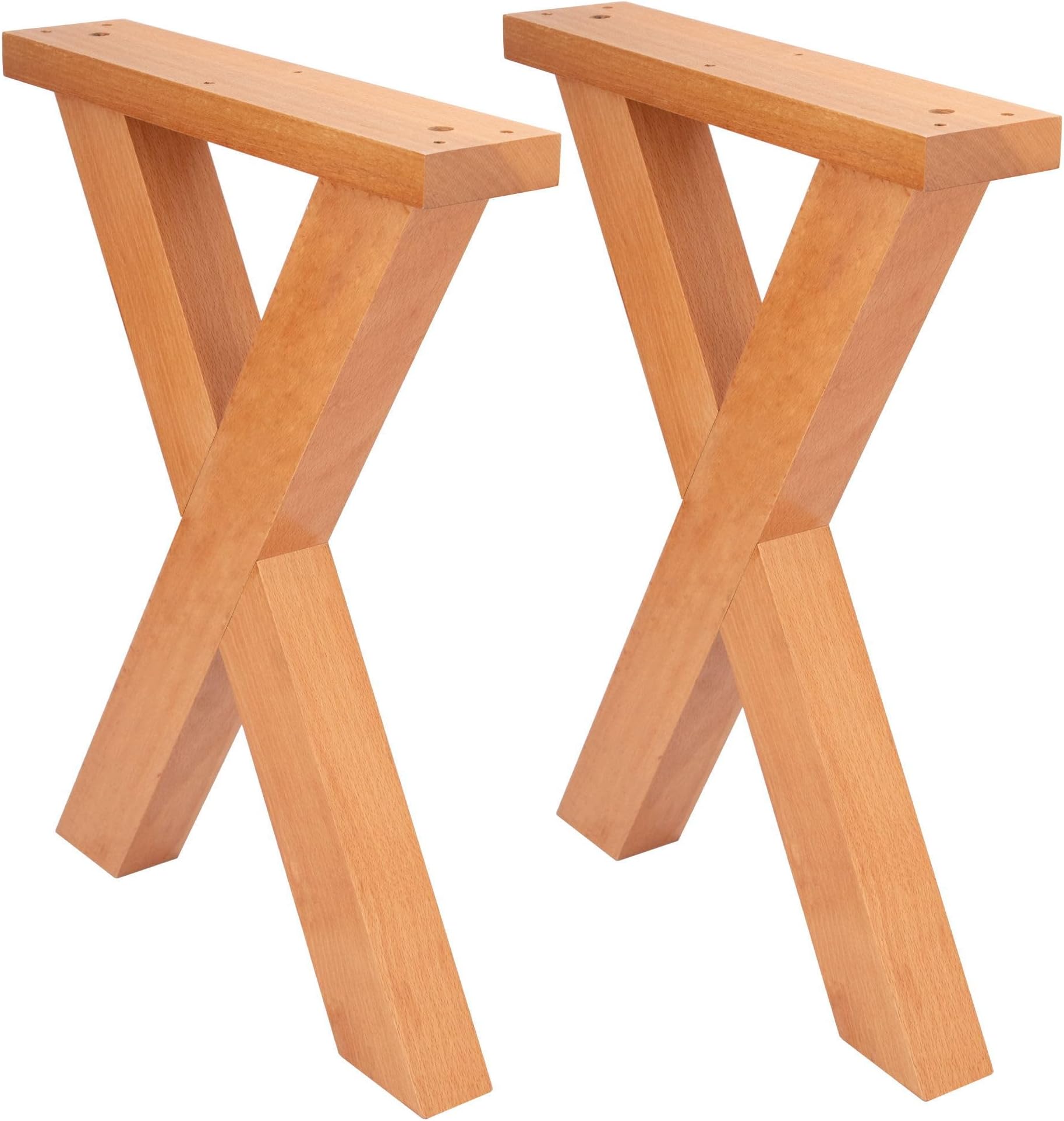 Amazon.com: Osborne Wood Products Baron Hardwood Trestle Bench Bases ...