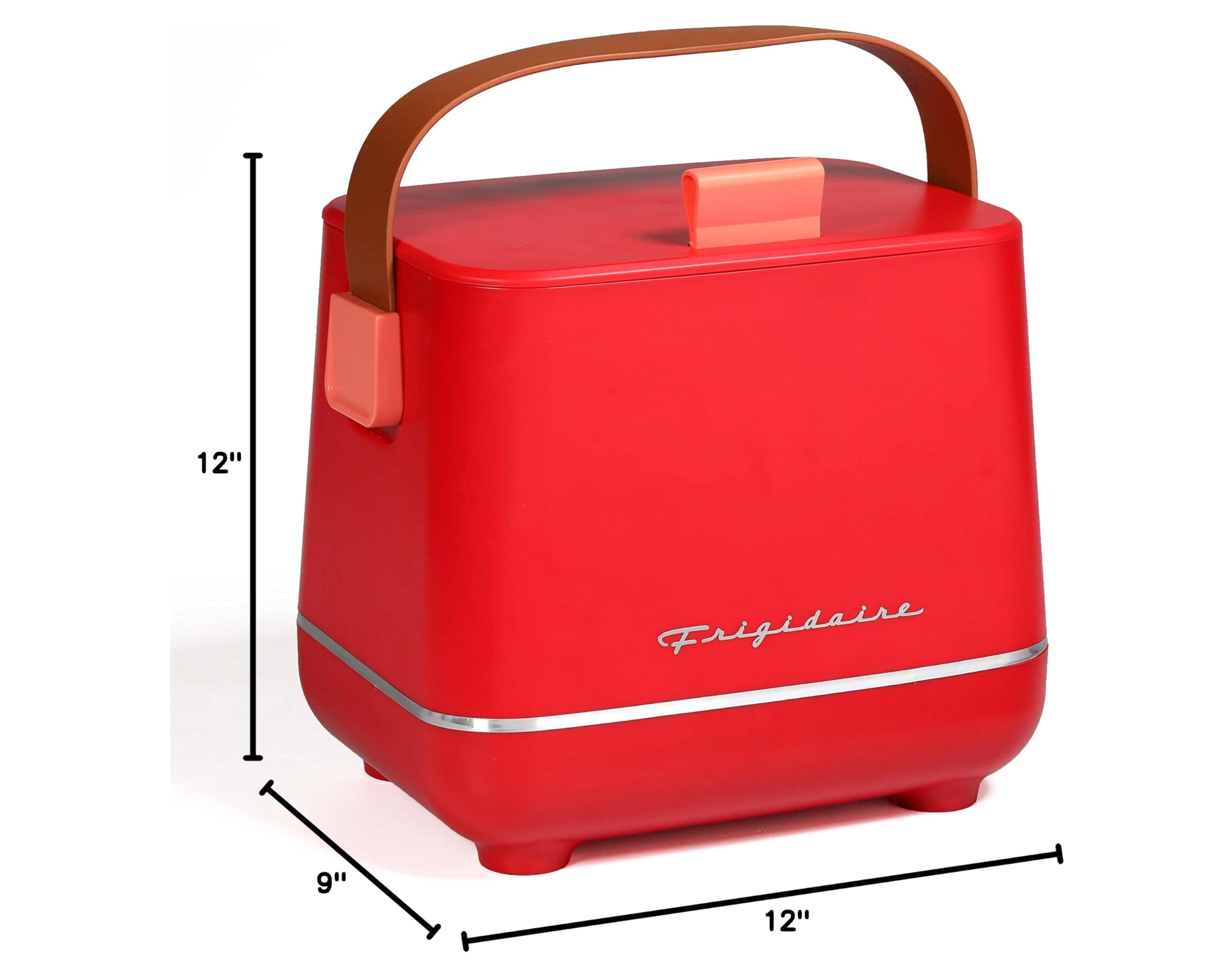 Frigidaire - Portable 6 Can Mini Personal Fridge Cooler with Wall & Car ...