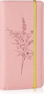 Amazon.com: Checkbook Cover for Personal Checkbook, RFID Checkbook ...