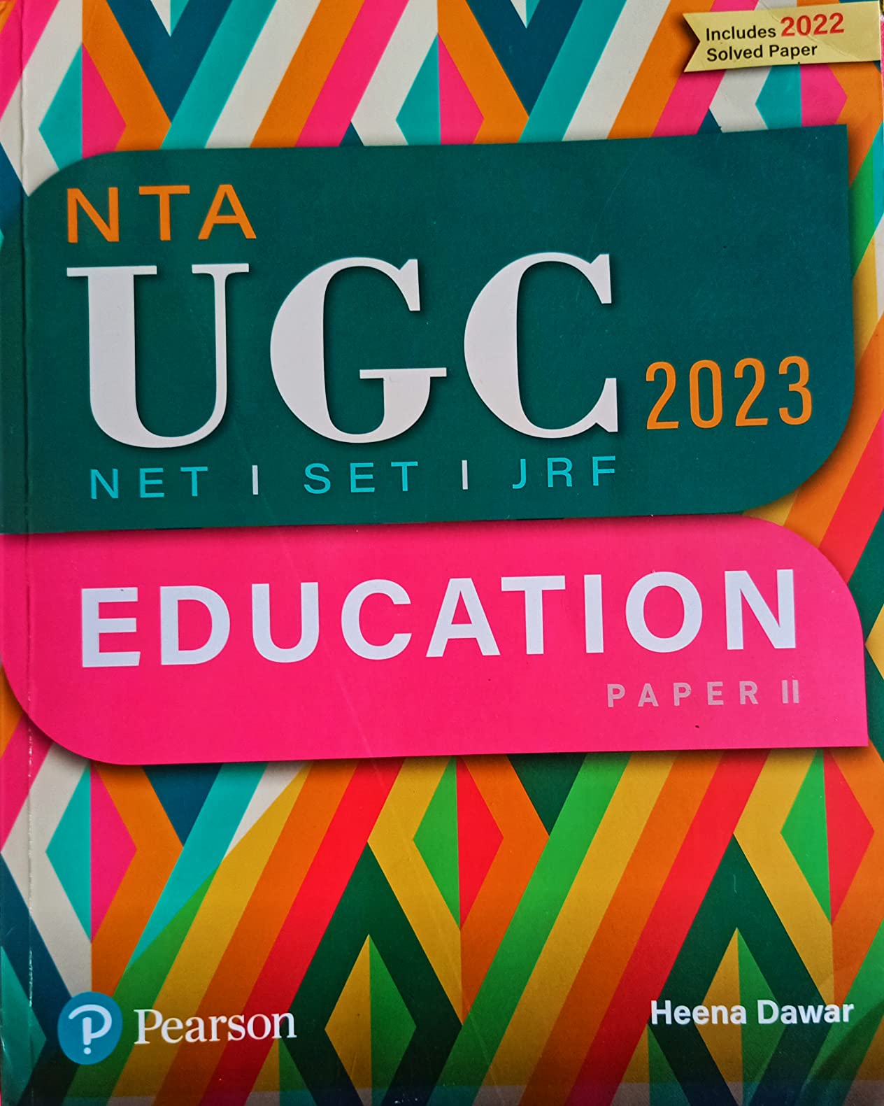 NTA-UGC Education 2023 Paper 2 - Pearson eBook : Heena Dawar: Amazon.in ...
