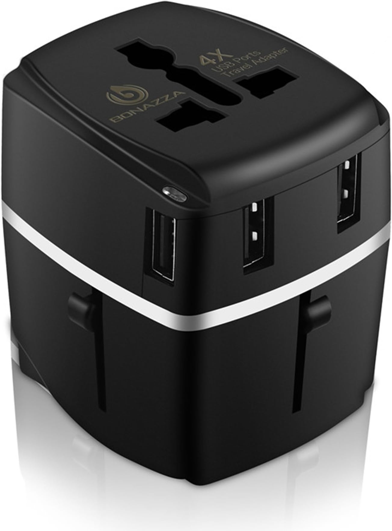 Amazon.com: Bonazza Universal International Travel Adapter Kit with ...