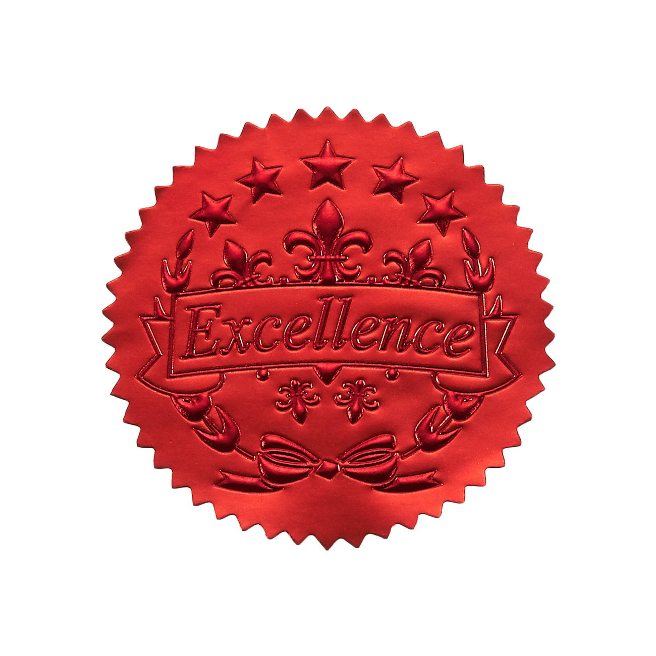 Buy Award Stickers, Red Certificate Seals (96 Pieces) Online at ...