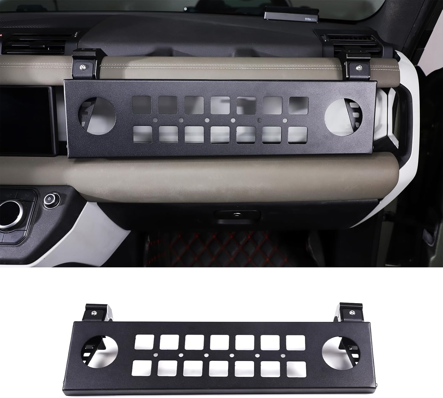 Amazon.com: PIUGILH Co-Pilot Dashboard Storage Tray Rack Compatible ...