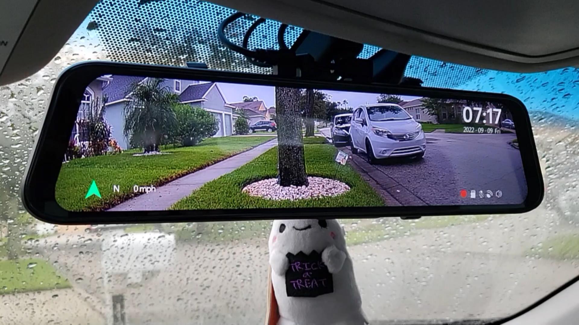 Watch Wolfbox 4k Mirror Dash Backup camera Unboxing and Features on ...