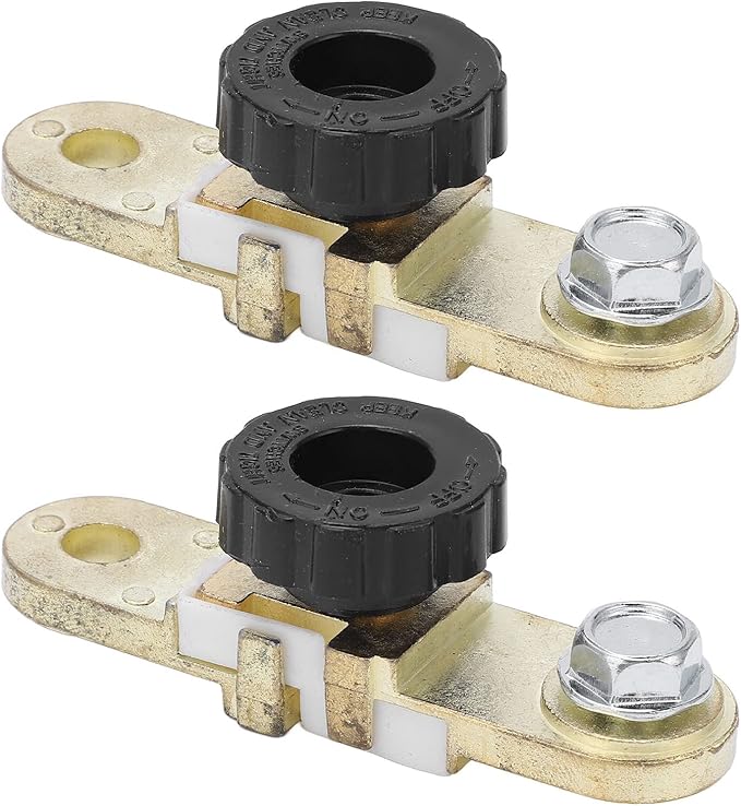 Side Post Switch, 2Pcs Side Post Battery Disconnect Switch Power ...