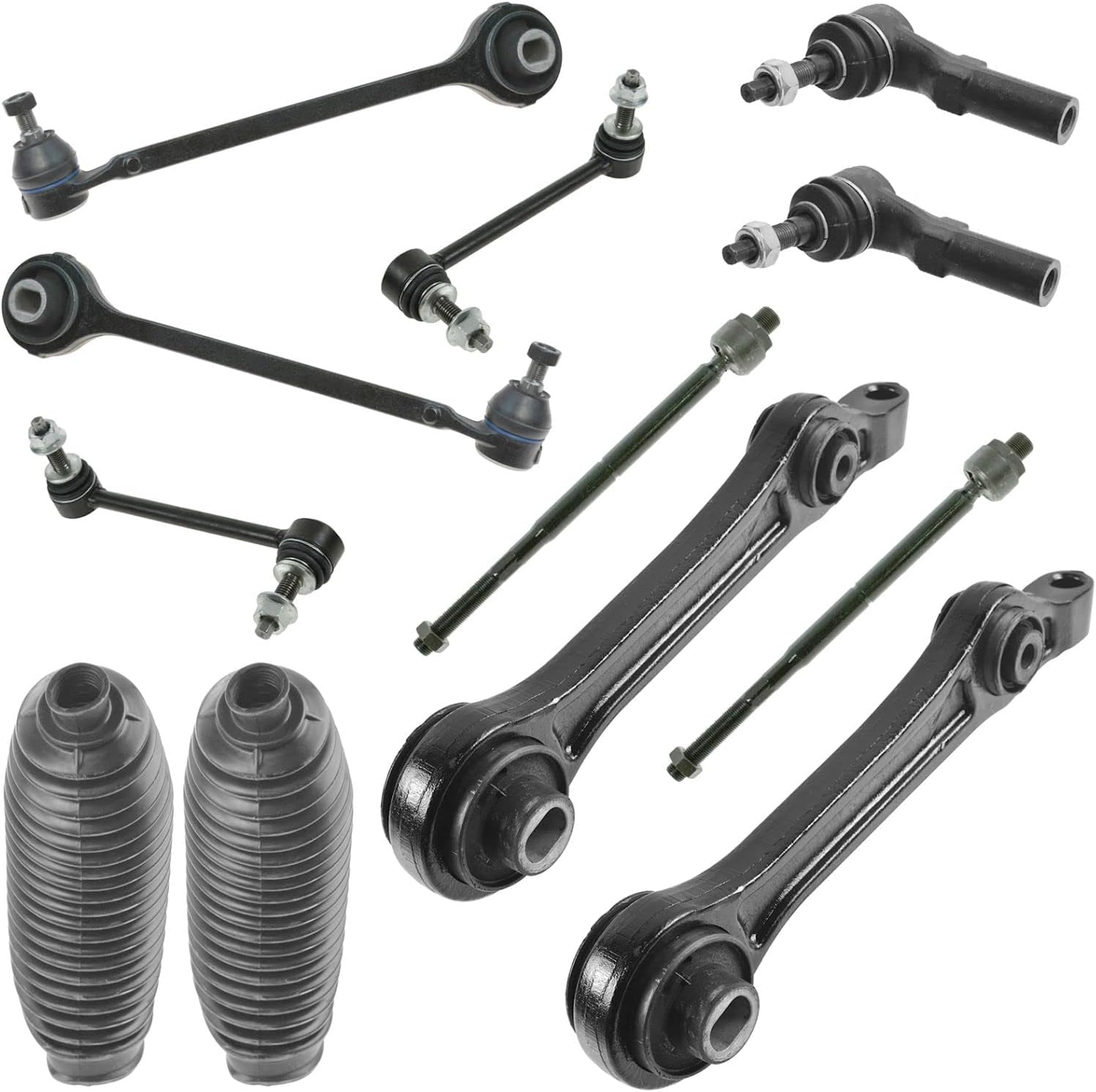 Amazon.com: Front Steering & Suspension Kit Control Arm Control Arm ...