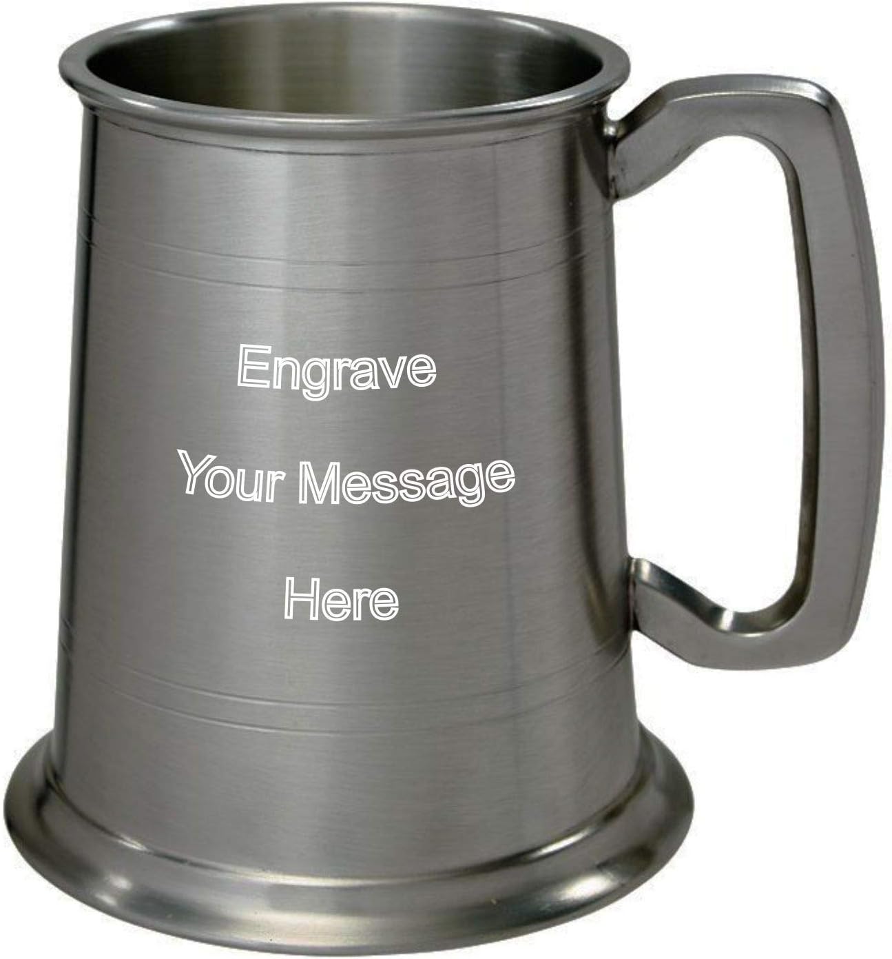 Amazon.com | Wentworth Pewter - 1 Pint Pewter Antique Finish Tankard ...