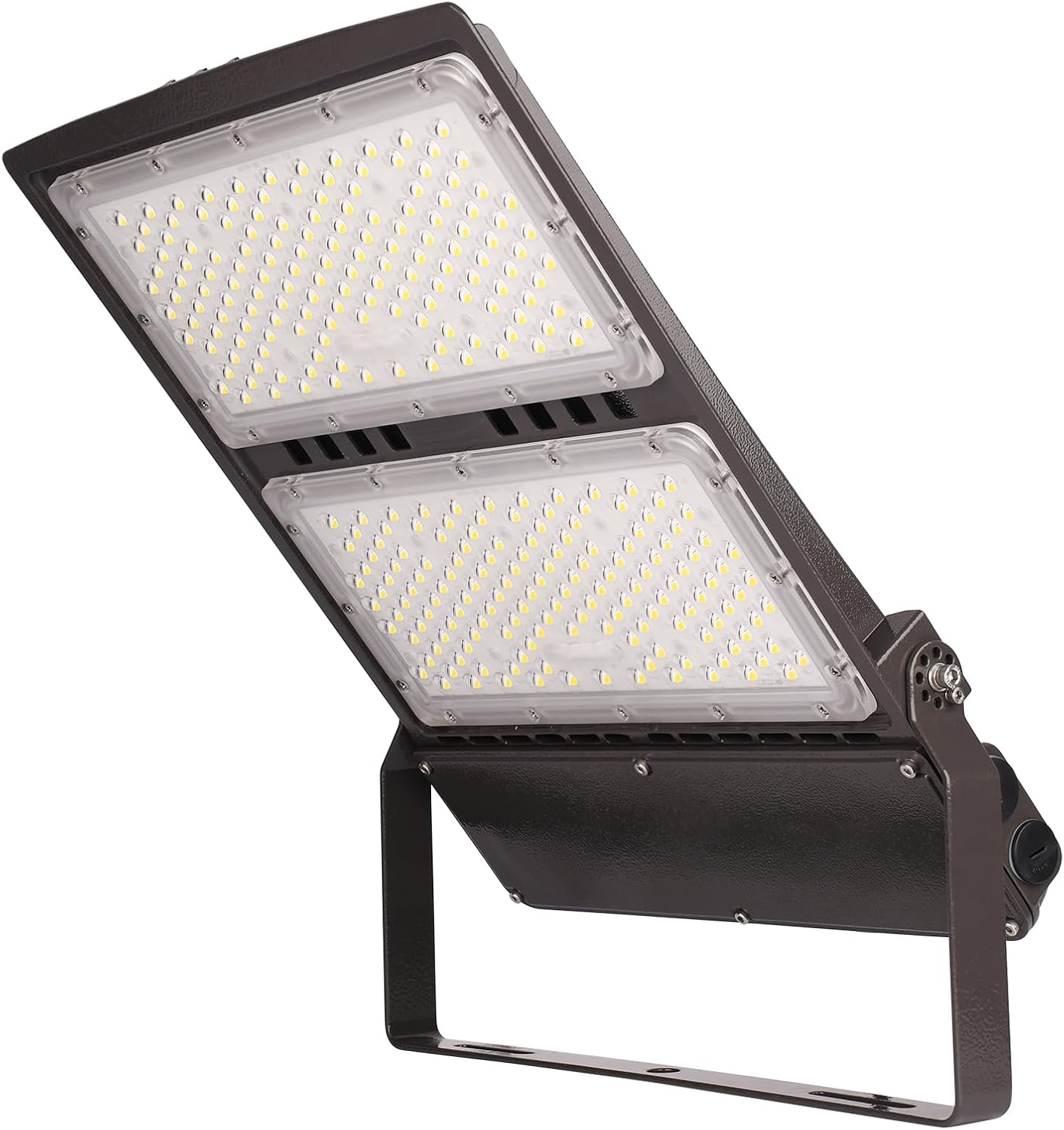 300W/240W/200W Power Selectable, LED Parking Lot Lights with Yoke Mount ...