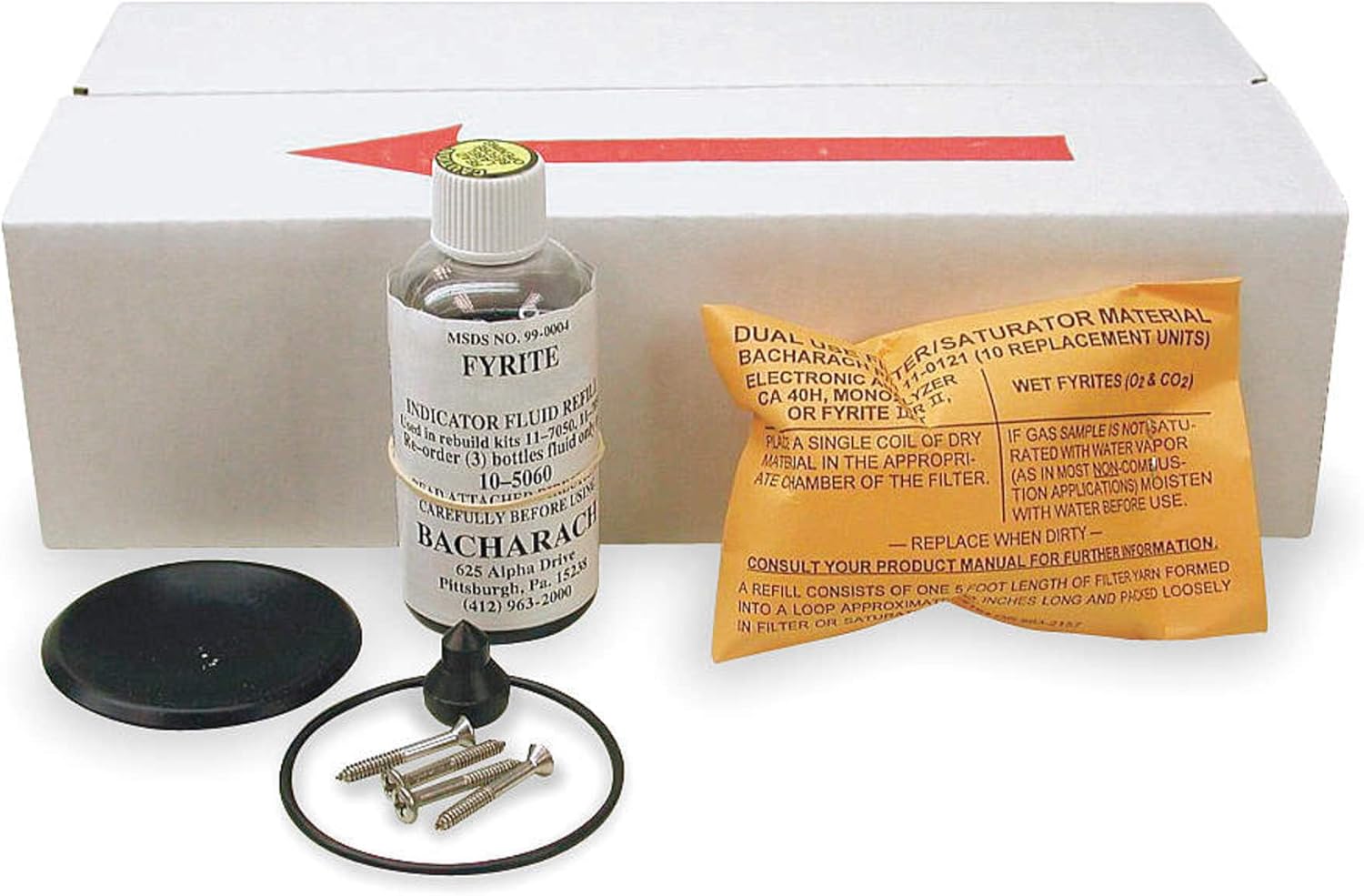 Amazon.co.jp: Bacharach Fyrite CO2再生キット : 産業・研究開発用品