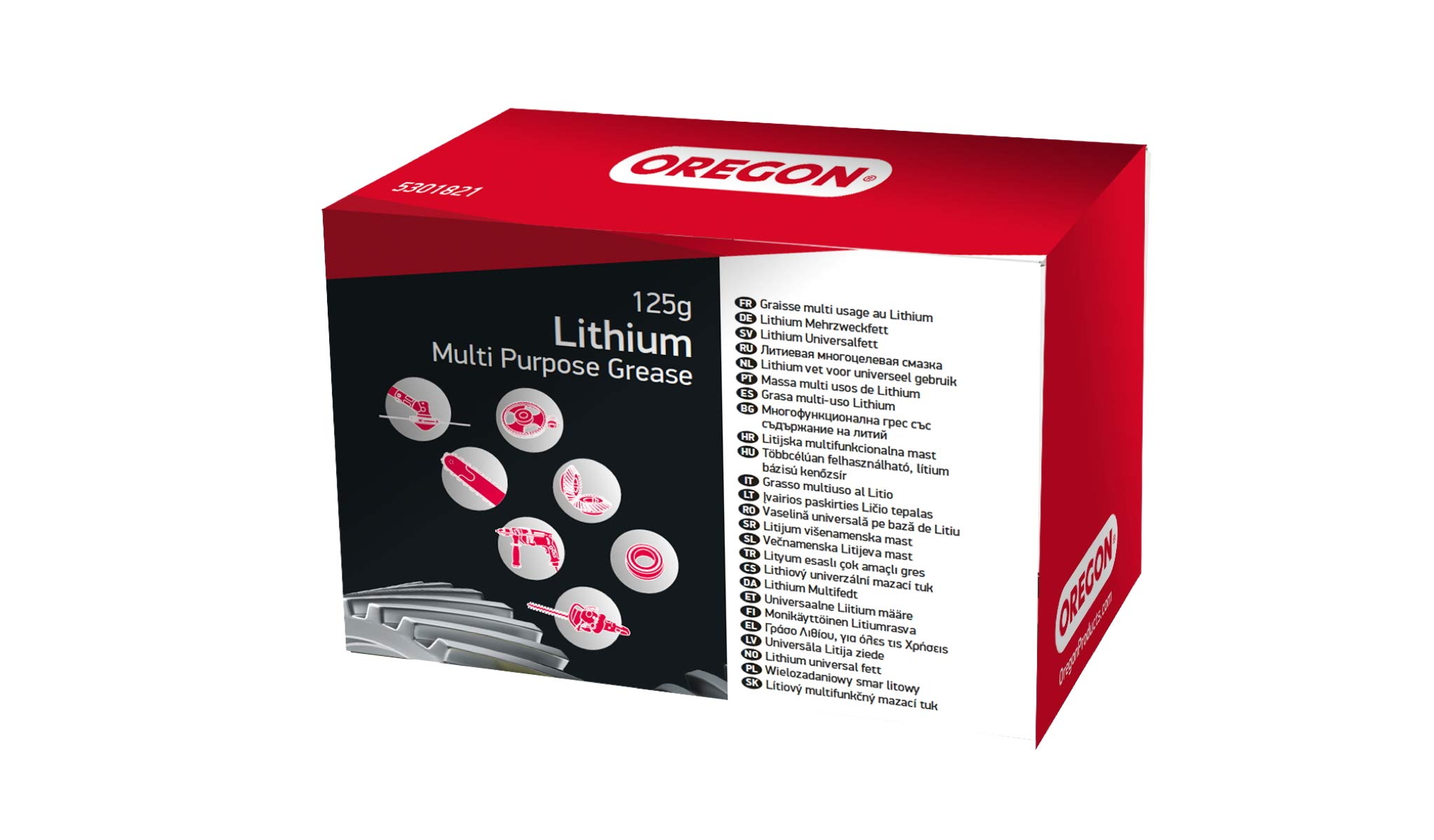 Oregon Lithium Multi Purpose Grease 125g : Amazon.co.uk: Automotive