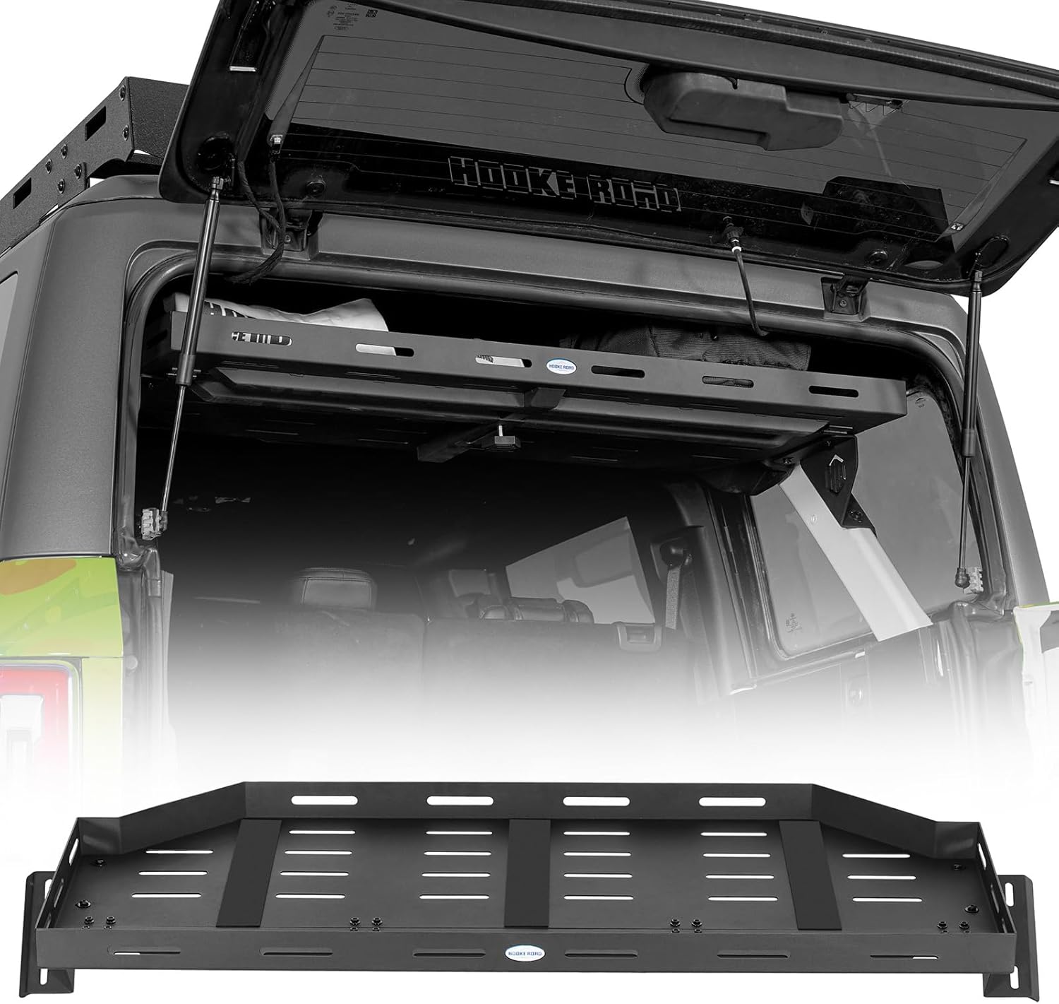 Amazon.com: Hooke Road Bronco Trunk Upper Basket Cargo Rack for 2021 ...