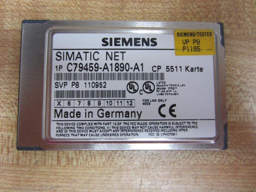 Siemens C79459-A1890-A1 Plug in Module C79459A1890A1: Amazon.com: Industrial & Scientific