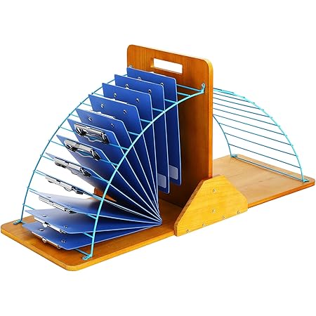 Amazon.com : Eersida and Metal Clipboard Holder Stand Double Clipboard ...