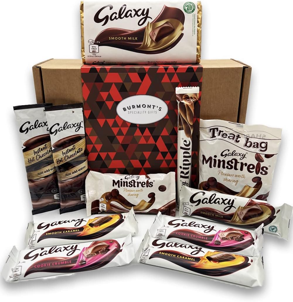 Galaxy Ultimate Chocolate Selection Gift Box - Includes Hot Chocolate ...