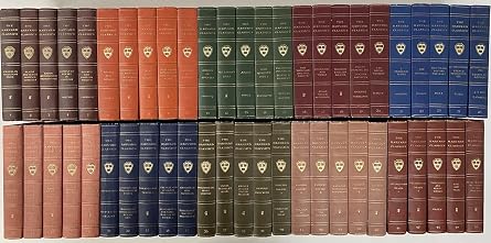 The Harvard Classics Set in Celebrated Historical Bindings : 50 Volumes ...