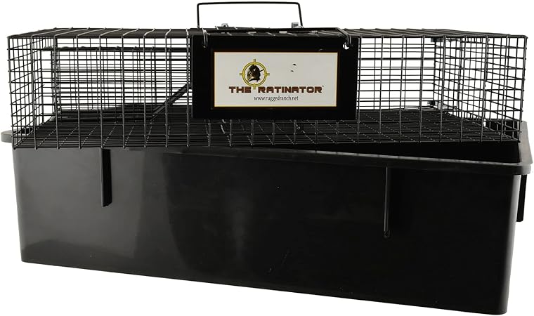 Amazon.com : Rugged Ranch Rat Trap, Live Mouse Catch & Release Cage ...