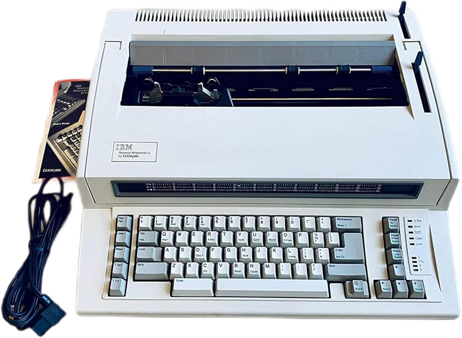 Amazon.com : IBM Personal Wheelwriter 2 Electronic Typewriter (Renewed ...