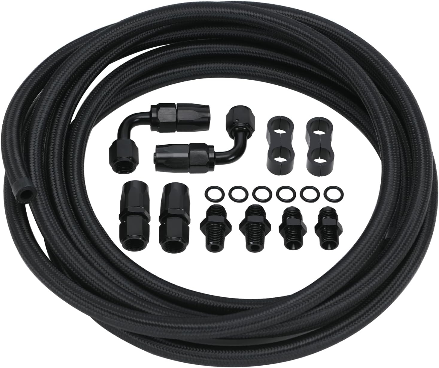 Amazon.com: ZOSANY 15FT AN6 Automatic Transmission Cooler Line Kit For ...