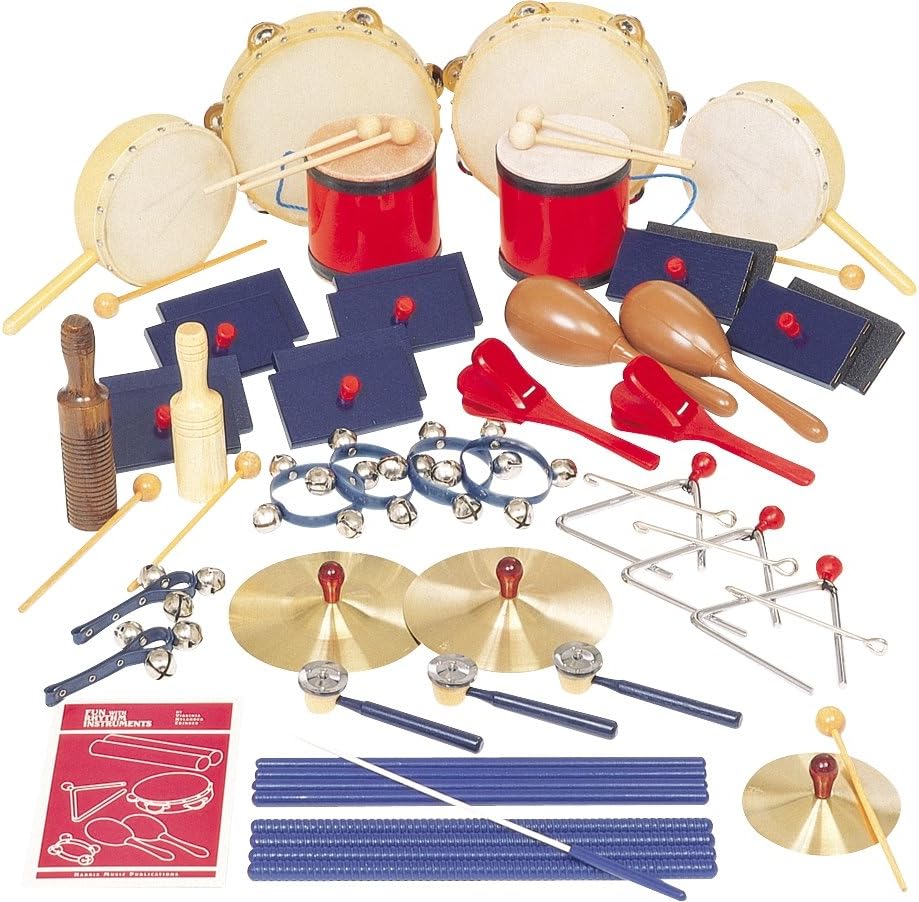 Amazon.com: Rhythm Band Deluxe Rhythm Band Set - 35 Players : Toys & Games