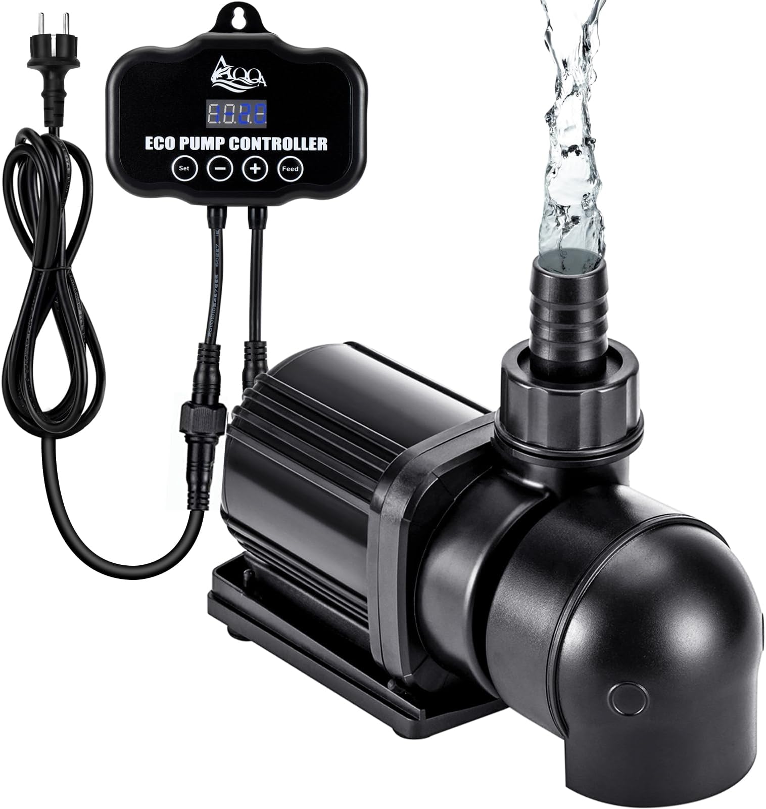 Pond Pump Variable Flow Submersible/Dry Use (Variflow 20000) : Amazon ...