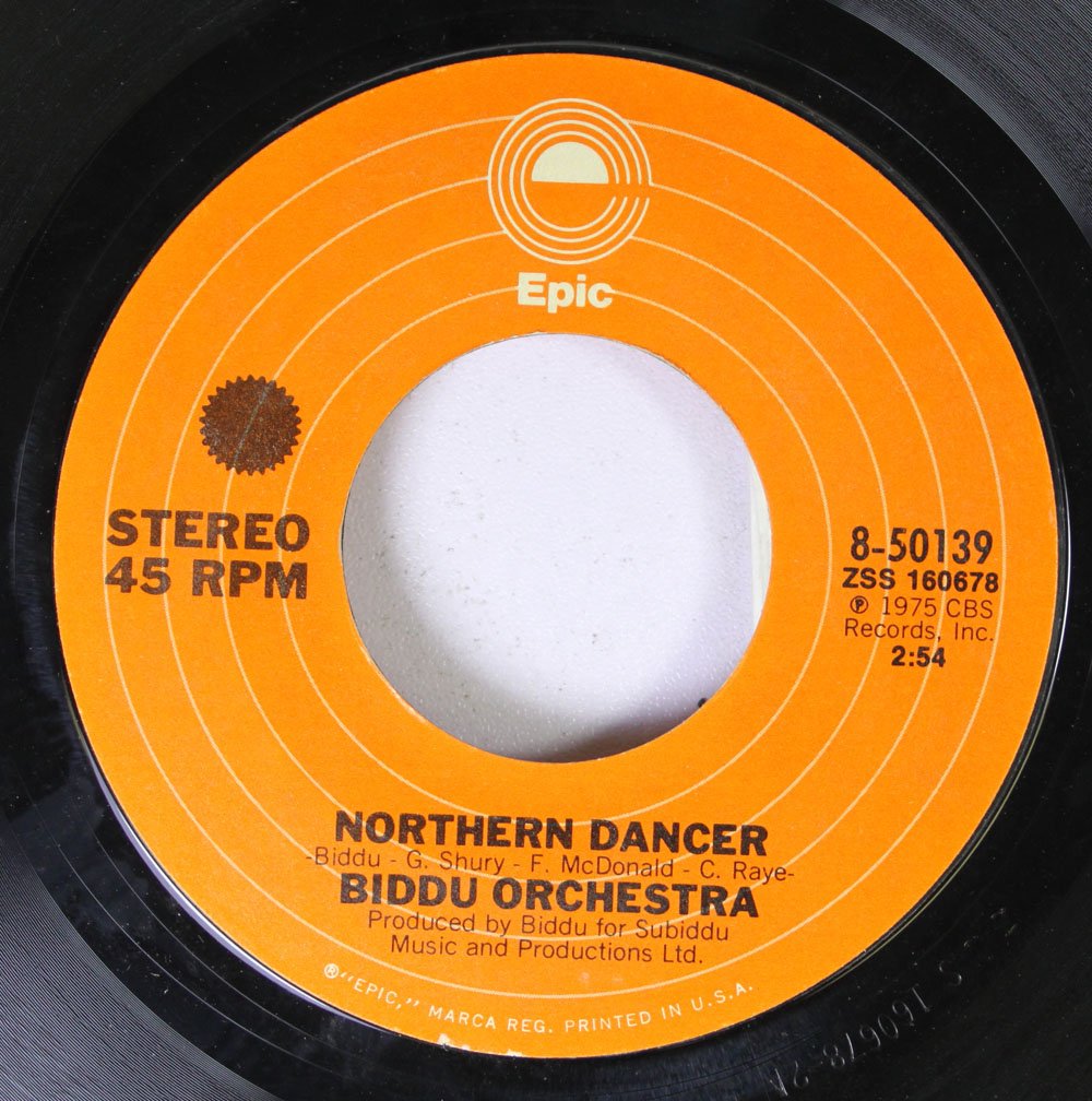 Amazon.com: BIDDU ORCHESTRA 45 RPM Northern Dancer / Summer Of '42: CDs ...