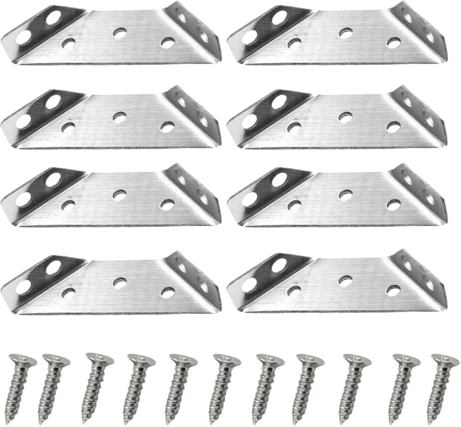 Universal Furniture Corner Connector, Metal Angle Brackets for Wood ...
