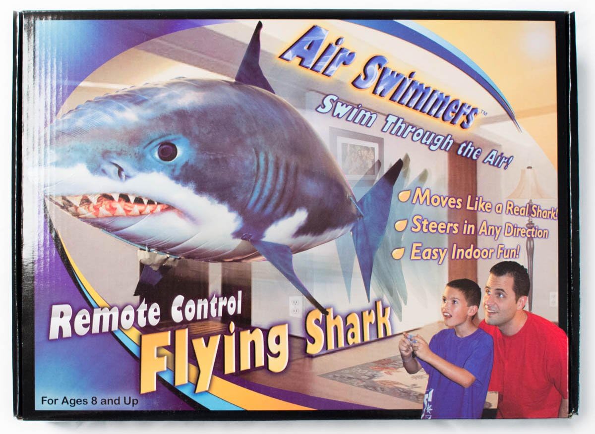 Amazon.com: Air Swimmers Remote Control Flying Shark & Clownfish ...