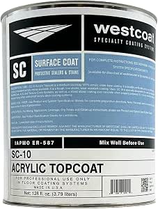 Westcoat SC-10 Pigmented Water-Based Acrylic Topcoat | Travatan | 1 ...