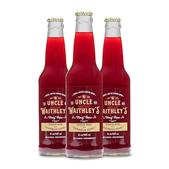 Amazon.com : Uncle Waithley's Vincy Brew - Exotic Caribbean Sorrel ...