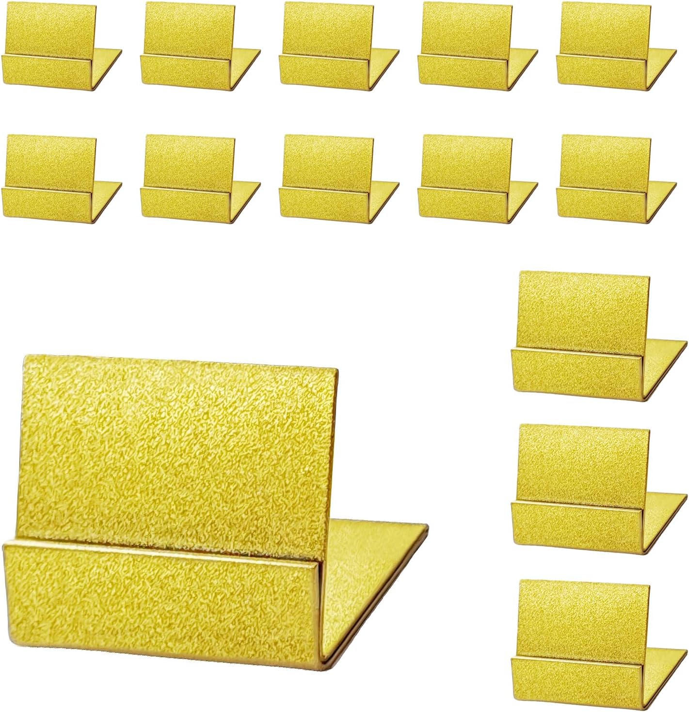 Amazon.com: HYMEEE Gold Table Card Holders 14 Pcs, Small Metal Stand ...