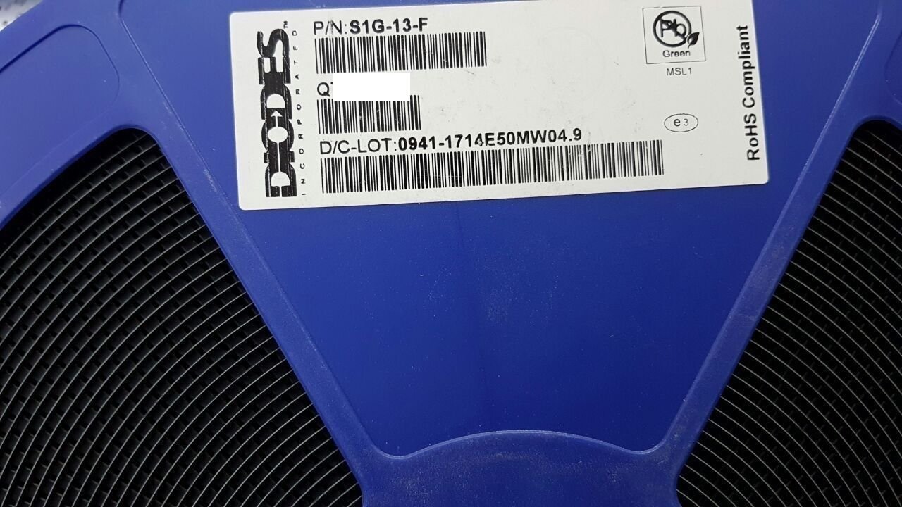 1299 X DIODES S1G-13-F Diode Switching 400V 1A 2-Pin: Amazon.com: Industrial & Scientific