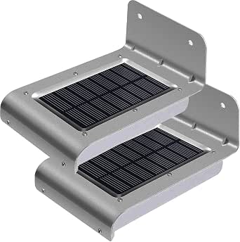 InnoGear® 24 LED Waterproof Solar Powered Fence Post Light Motion ...