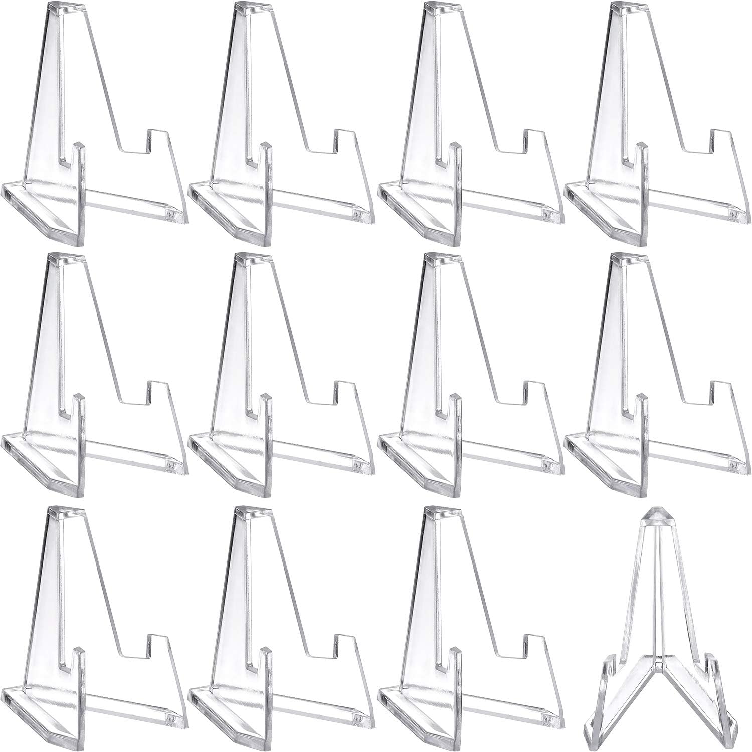 Amazon.com: HillSpring 10 Pack 1.4 Inch Mini Acrylic Easel Stand ...